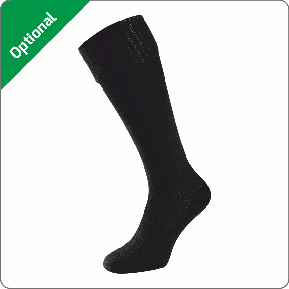 Black PE Sports Sock
